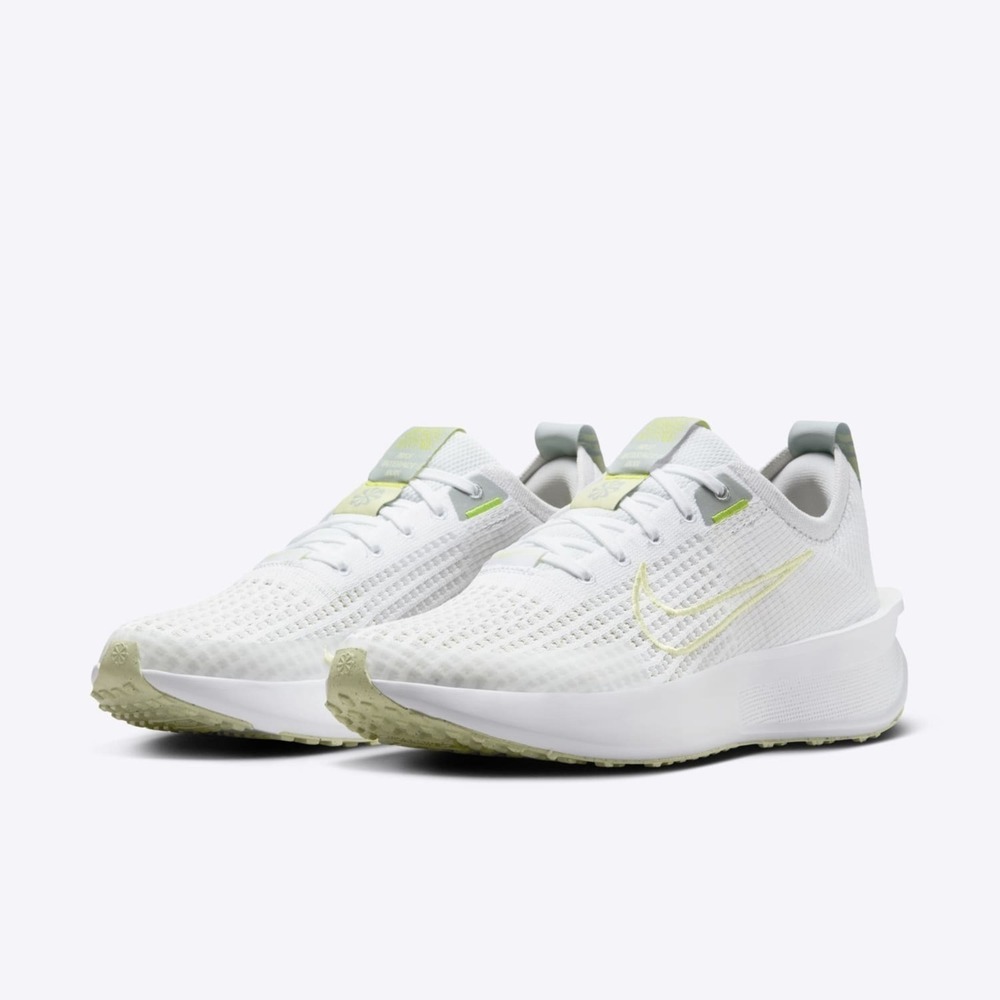 [55折代購] Nike Interact Run 女 慢跑鞋 透氣 回彈 緩震 舒適 白 萊姆綠 FD2292-103 | 蝦皮購物