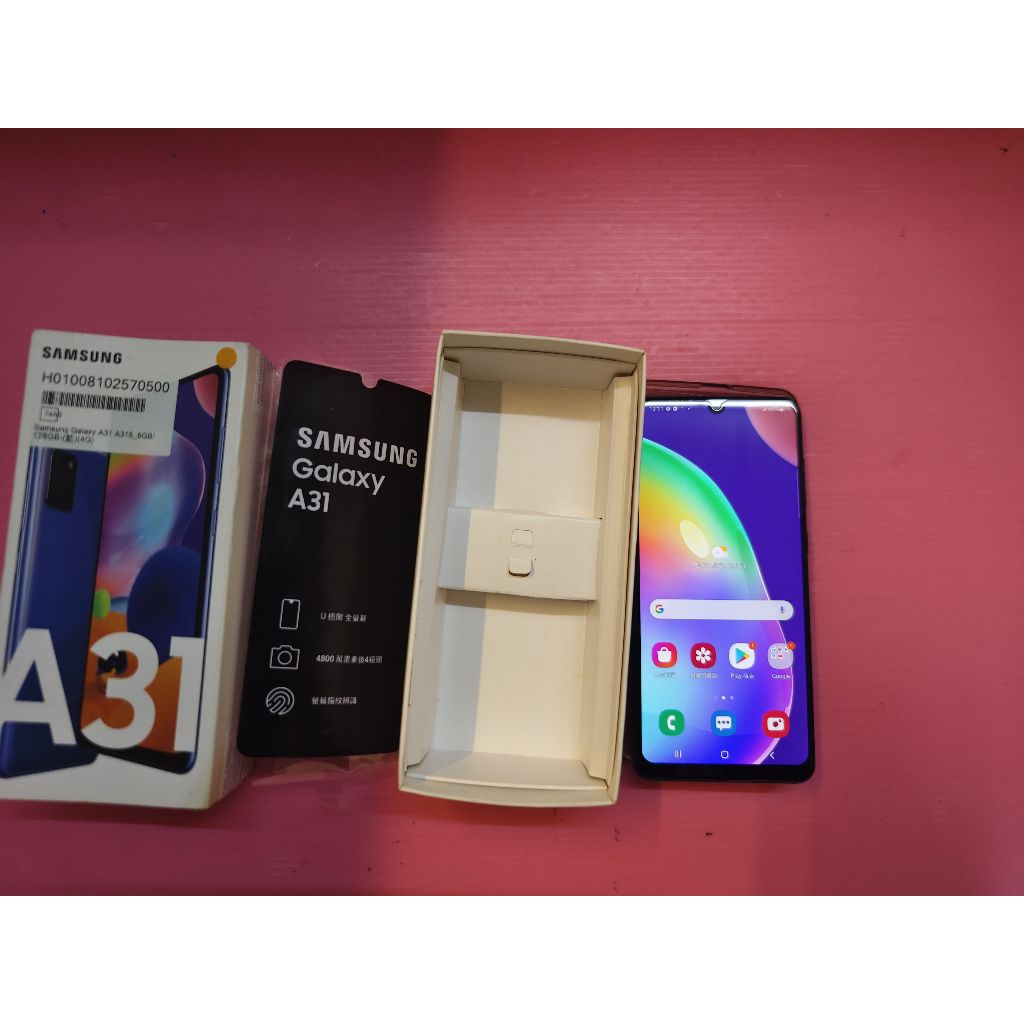 出清價! 網路最便宜 2手功能完好 外觀良好 三星 A31 64GB 6.53吋 4G 賣1600而已 | 蝦皮購物