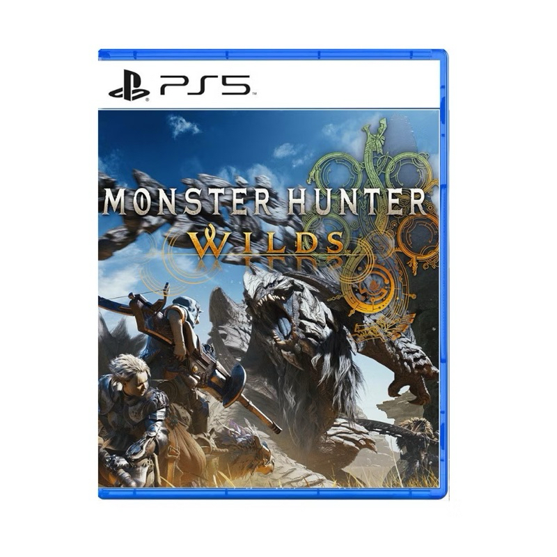 【全新品，現貨】 PS5 魔物獵人 荒野 中文版 怪獵獵人 萌夯 MHWS WILDS 魔物 荒野 共鬥 狩獵 | 蝦皮購物