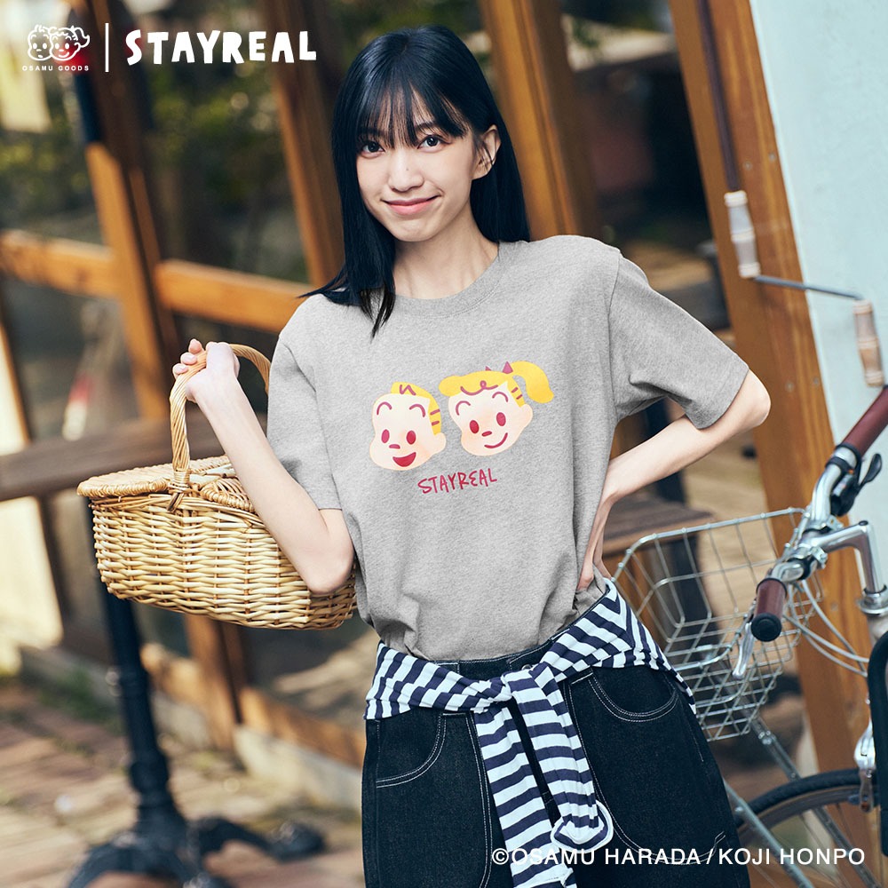 STAYREAL x OSAMU GOODS 原田治Smile T | 蝦皮購物