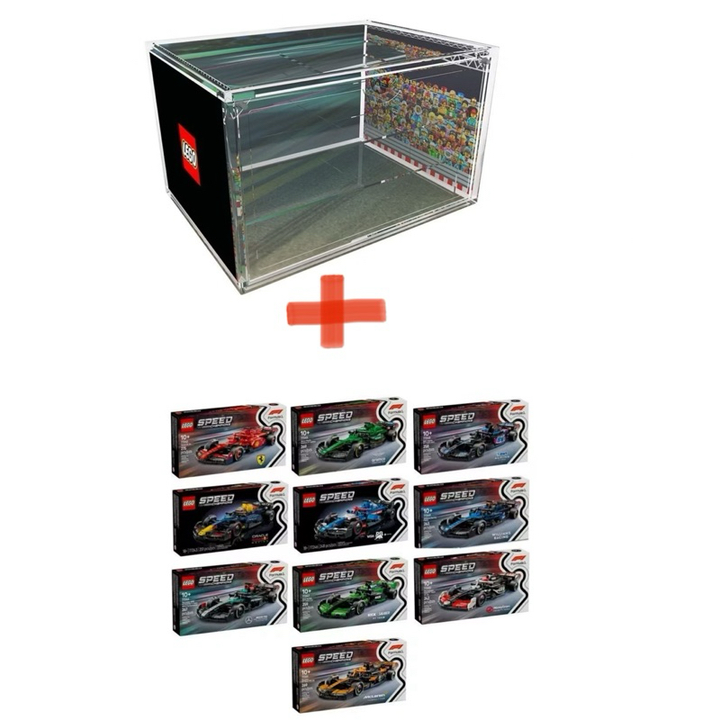 《蘇大樂高》LEGO 77242 77243 -77251 F1方程式賽車10台+展示盒（全新） | 蝦皮購物