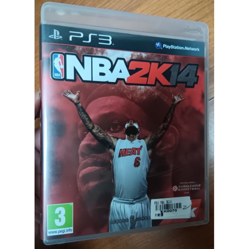 PS3 NBA 2K14 英版 盒書完整 可以正常遊玩 | 蝦皮購物