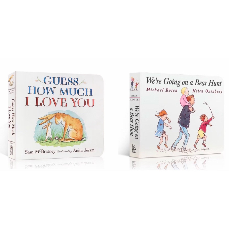 全新 硬頁書 Guess how much I love you, We’re Going on a Bear Hunt | 蝦皮購物