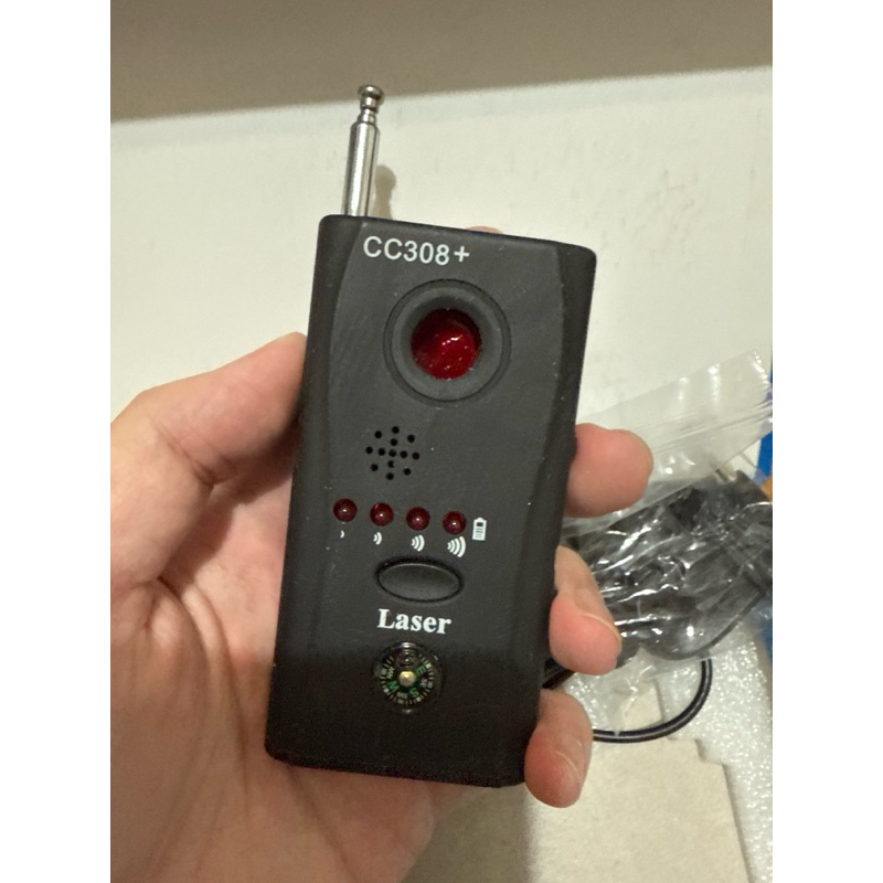 【二手商品】攝像頭探測器 針孔攝像頭探測器 紅外線探測儀 180-CC308+ | 蝦皮購物