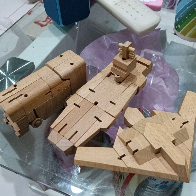 WooBot 原木 變形機器人 | 蝦皮購物