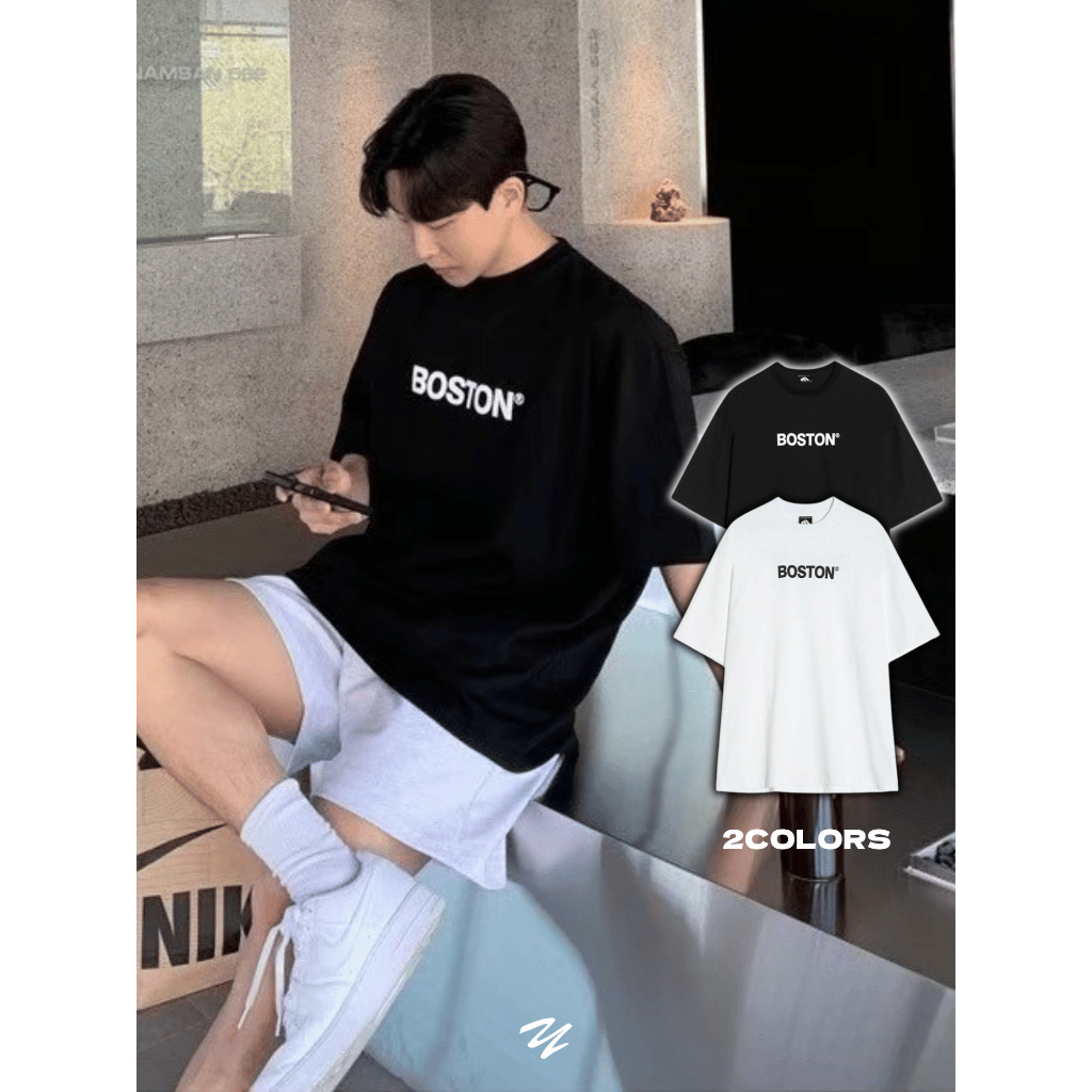 【現貨｜24H出貨】- YLOOTD - BOSTON立體發泡短TEE - 2COLORS | 蝦皮購物