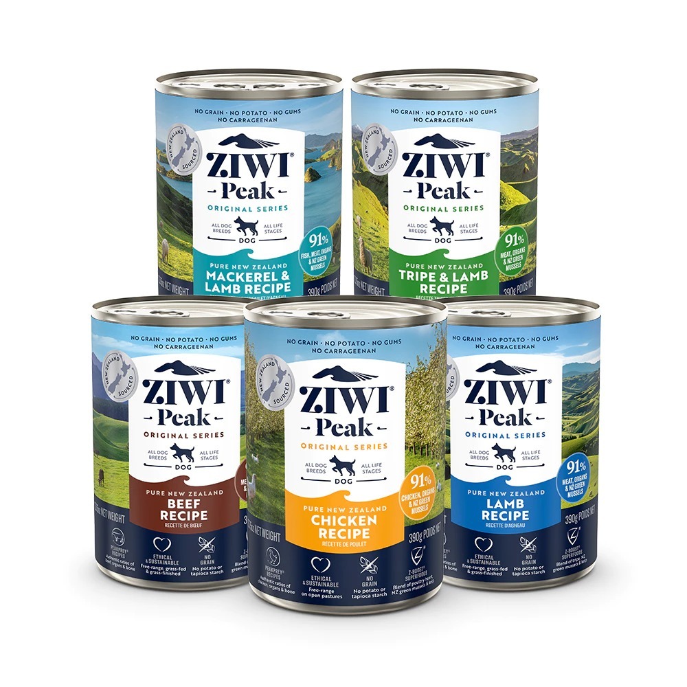 💖巔峰 ZIWI💖狗狗無穀主食罐 經典系列 390g 狗罐 狗罐頭 狗主食罐 全齡犬 成犬 牛肉 | 蝦皮購物