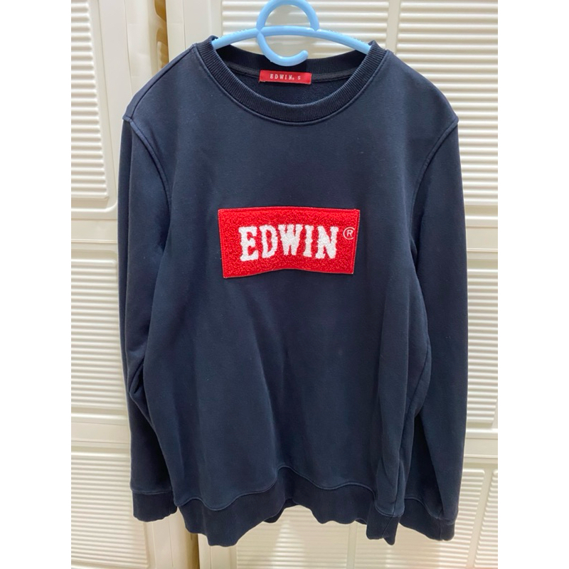二手-EDWIN上衣(黑） | 蝦皮購物