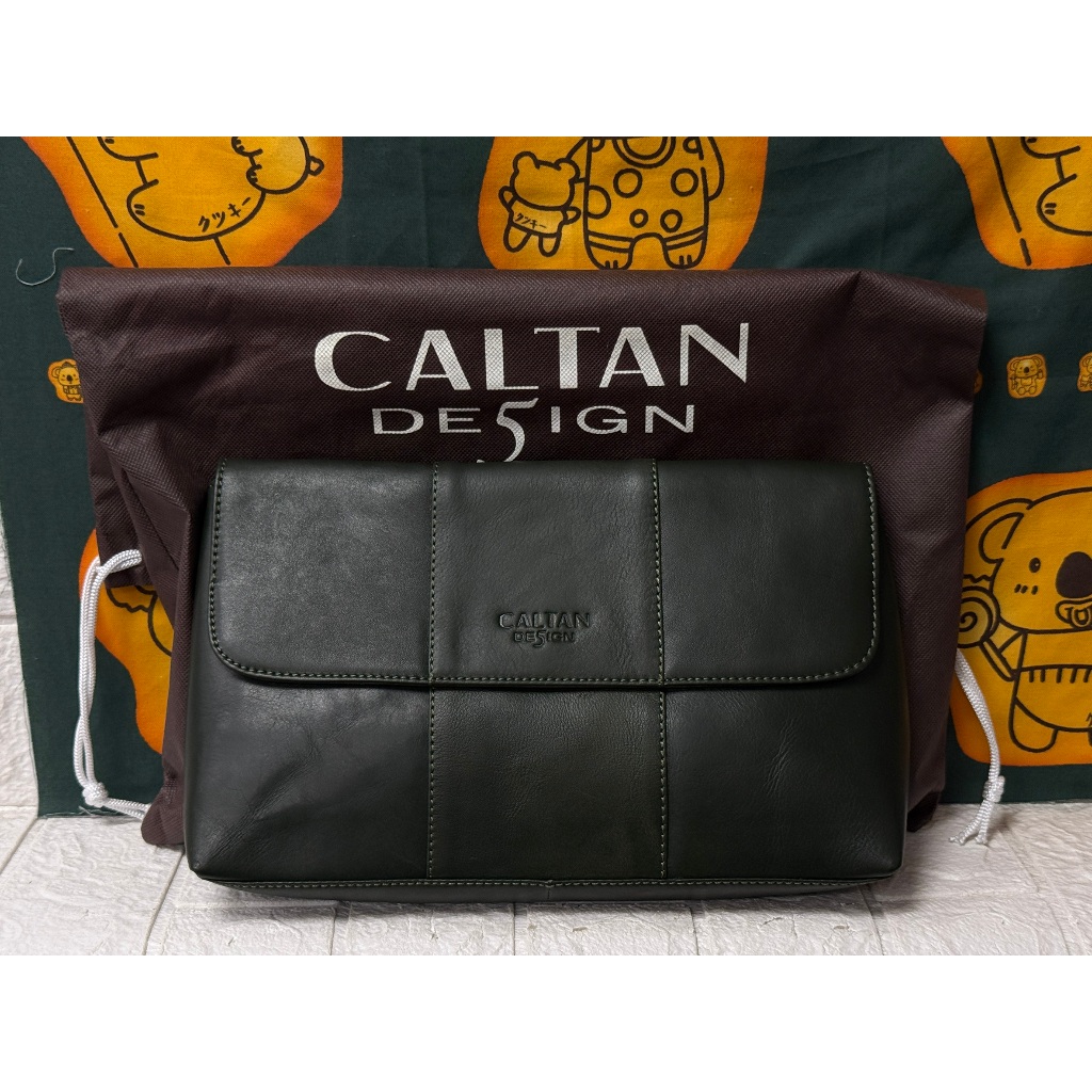 CALTAN 輕巧典雅美學斜背包 森林綠色 | 蝦皮購物