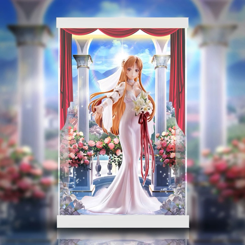 《Yao 挖寶趣》 泡泡瑪特 PVC GK 黏土人 黏土娃 盒玩 食玩 雕像 燈光 階梯 尺寸客製化 展示盒112 | 蝦皮購物