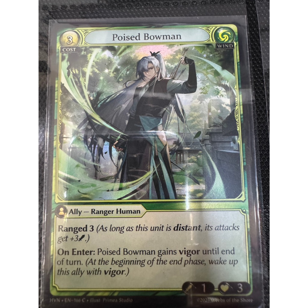 [元氣滿屋] GA HVN Foil 閃卡 Poised Bowman C | 蝦皮購物