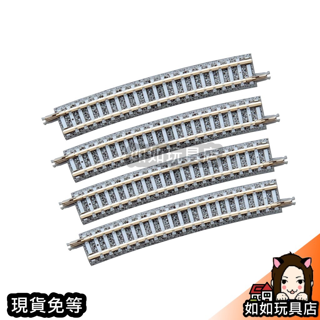 TOMIX 1190 曲線PC軌道 C605-10-PC(F)(4本) N規1/150鐵道鐵軌軌道模型 | 蝦皮購物