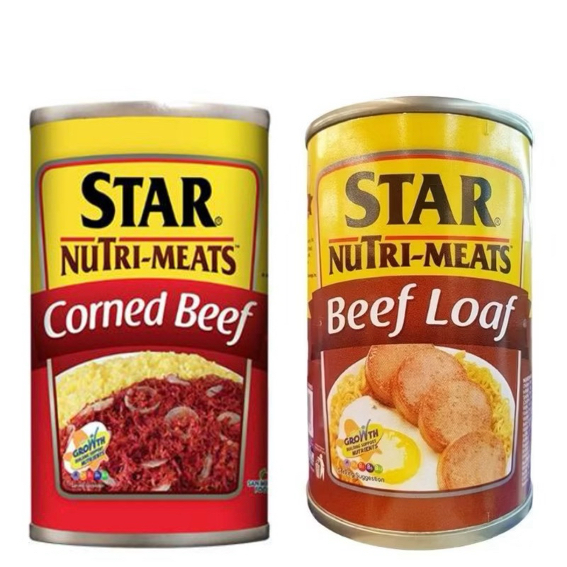 菲律賓🇵🇭Purefoods Star Nutri-Meats 牛肉罐 午餐肉 罐頭 | 蝦皮購物