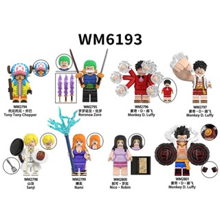 JZBK 積木人偶 WM WM6187/88/89/90/91/92 海賊王 航海王 魯夫 羅 One Piece | 蝦皮購物