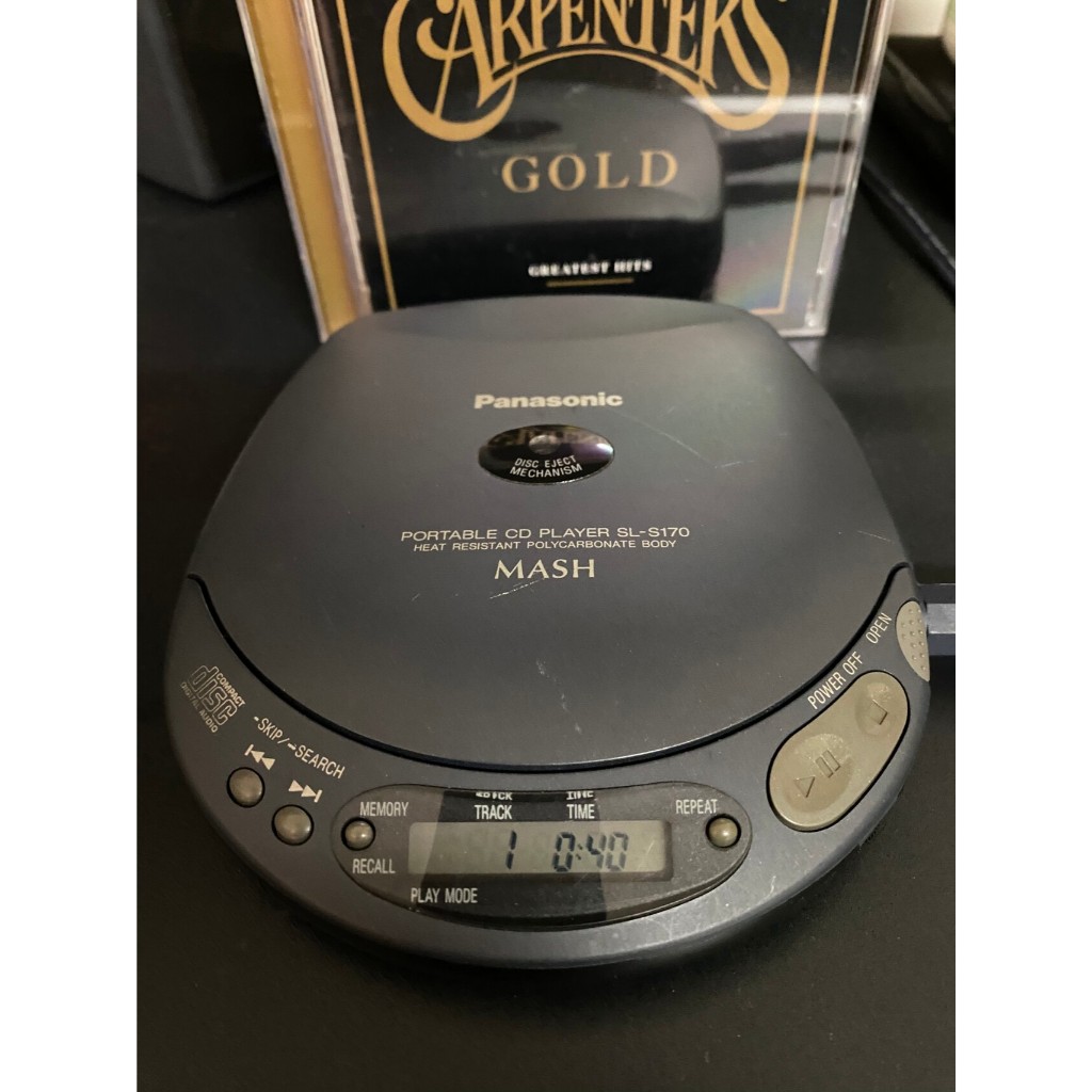 日本製 PANASONIC 1994年SL-S170 CD Player CD隨身聽 CD播放機 | 蝦皮購物