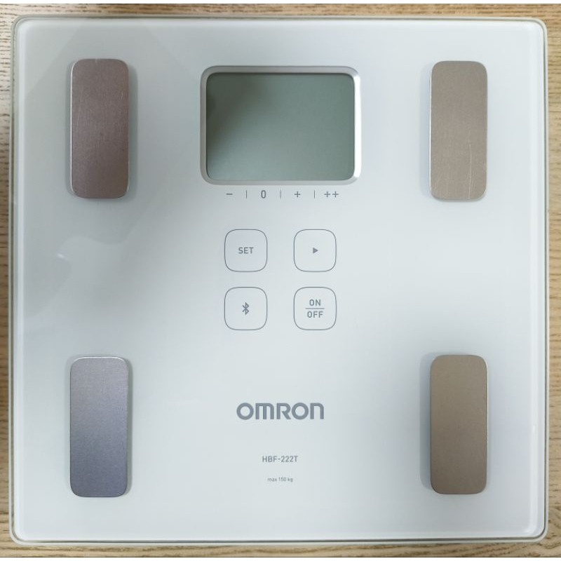 很新 歐姆龍 Omrom HBF-222T 藍芽 體重計 | 蝦皮購物