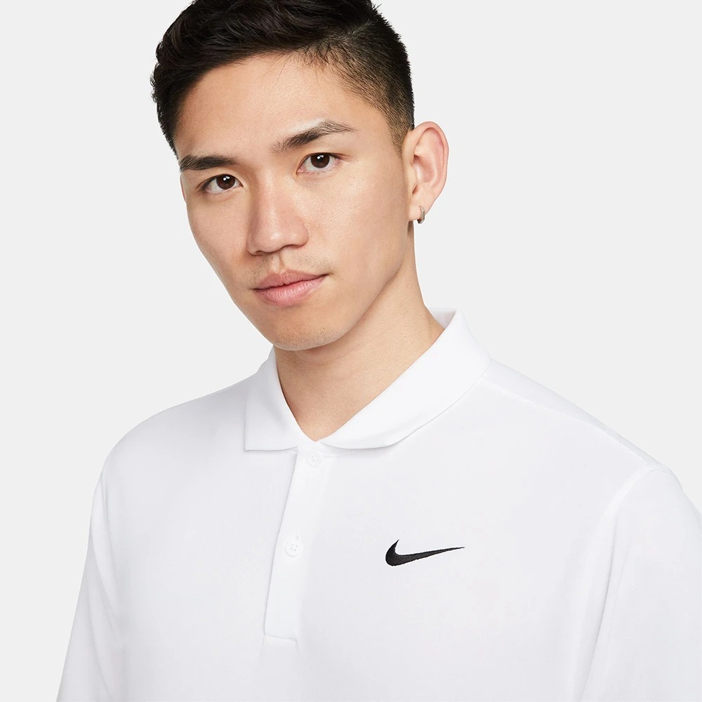 NIKE_男款_短袖上衣_POLO衫 運動 AS M NKCT DF POLO SOLID 白_DH0858100 | 蝦皮購物