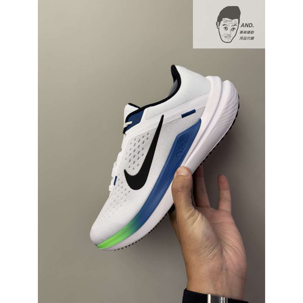 【AND.】現貨 NIKE AIR WINFLO 10 白藍色 慢跑鞋 運動 訓練 男款 DV4022-103 | 蝦皮購物