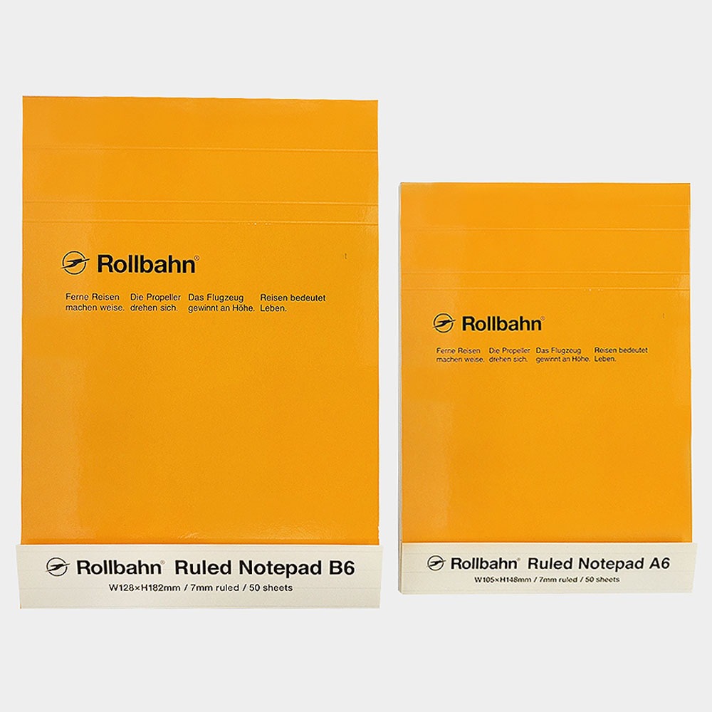 DELFONICS Rollbahn 上掀式 橫線筆記本 B6、A6 ( 500648、500650 ) | 蝦皮購物