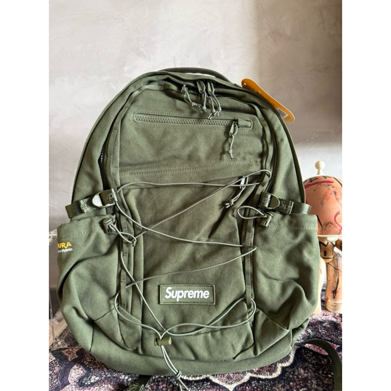 Supreme 25SS Backpack 後背包 綠色 | 蝦皮購物