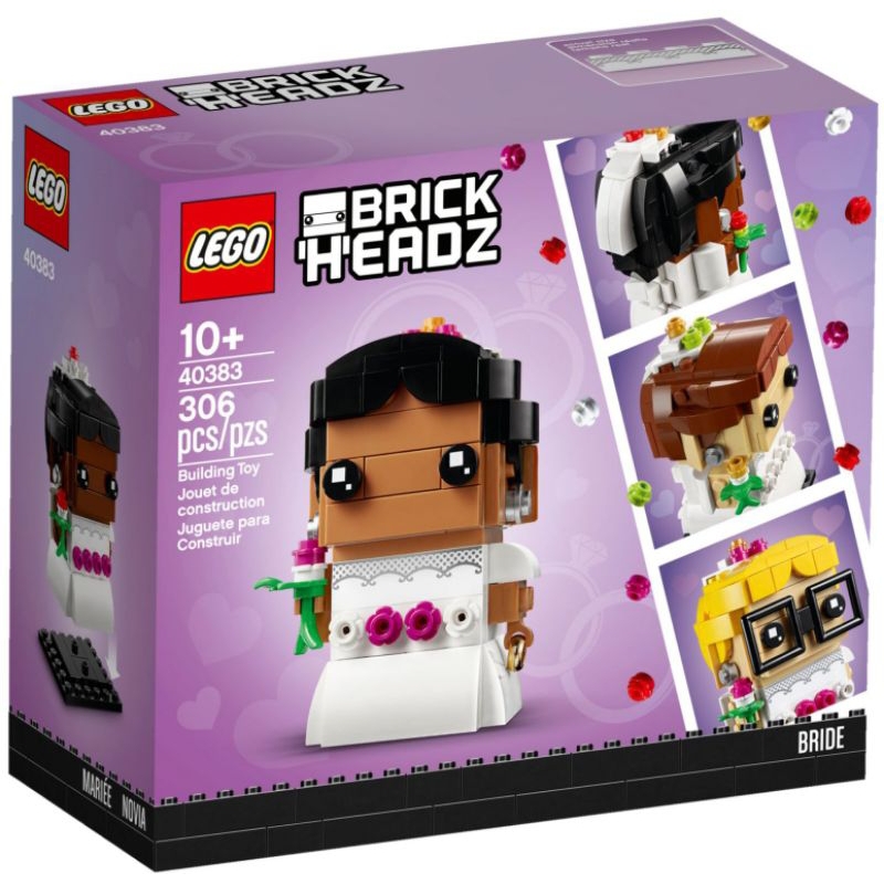 樂高 LEGO 40384 大頭 BrickHeadz 新娘 Wedding 婚禮 全新 | 蝦皮購物