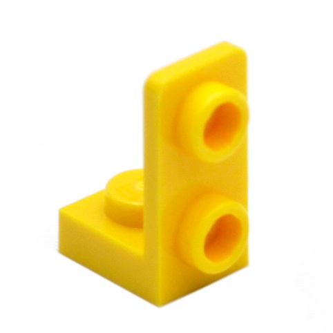 COOLPON｜這是樂高®LEGO®的正版零件 黃色 反向 Bracket 1x1-1x2 Inverted 73825 | 蝦皮購物