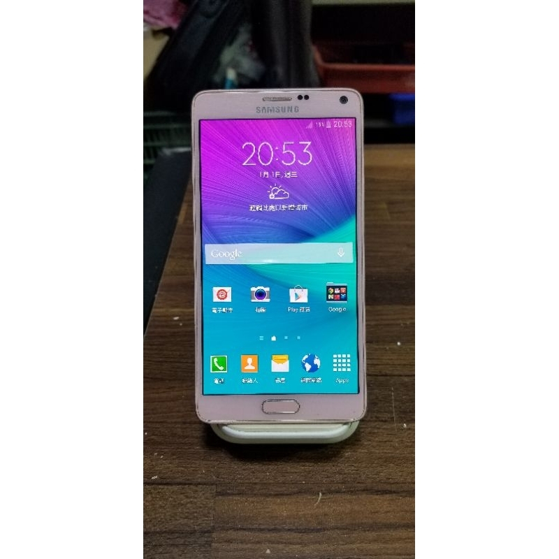 SAMSUNG Note4 N910U 32G （4G 1600萬畫素 5.7吋 八核/零件機 | 蝦皮購物