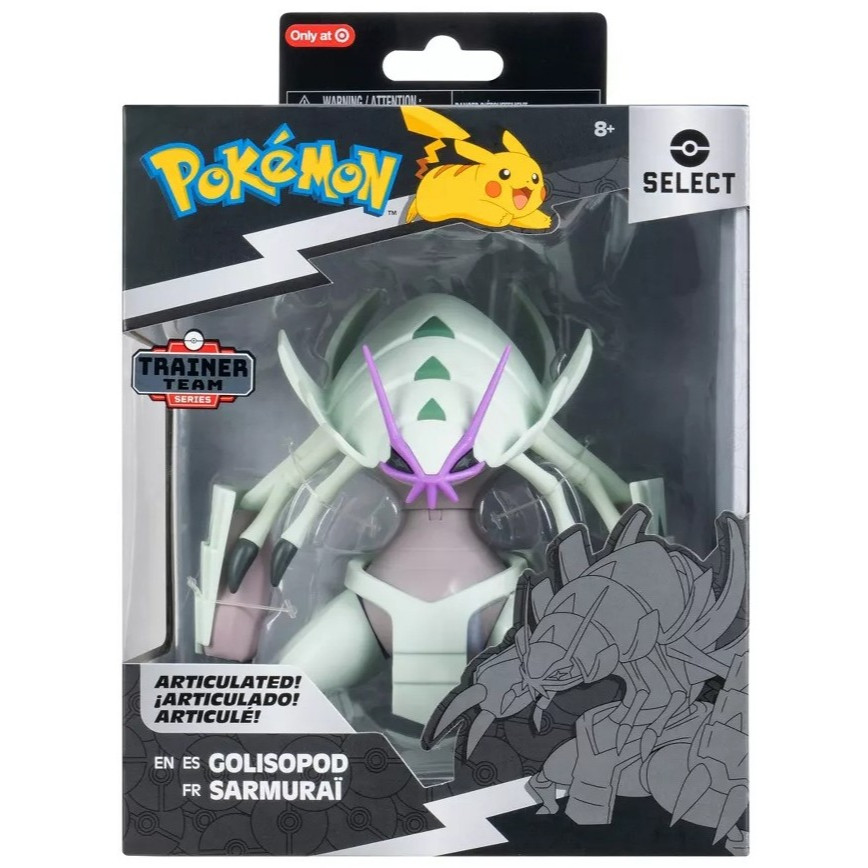 台灣現貨 美版 JAZWARES 6吋 Pokemon Select 寶可夢精選 具甲武者 可動人偶公仔 | 蝦皮購物