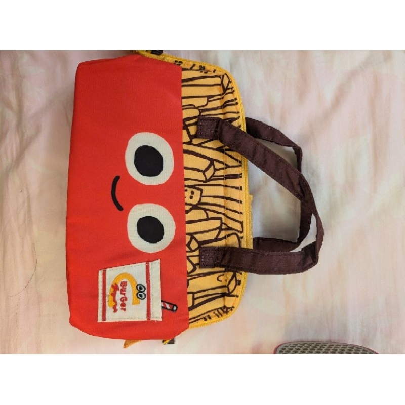 Burger Conx 薯條造型便當袋（含內袋） | 蝦皮購物