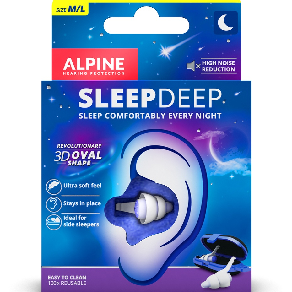 荷蘭 Alpine SleepDeep 減音27dB 睡眠耳塞 (側睡不壓迫)【又昇樂器.音響】 | 蝦皮購物