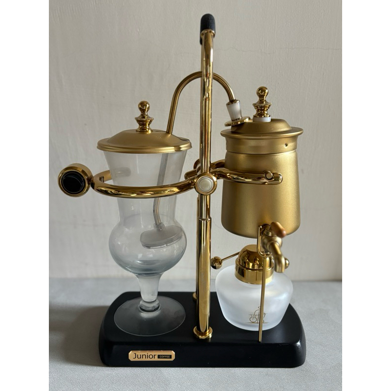 JUNIOR 經典比利時咖啡壺 Balancing Syphon 金色 | 蝦皮購物