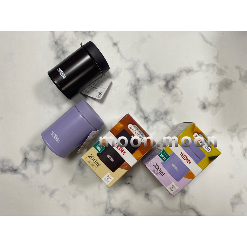 日本限定 膳魔師 THERMOS 保溫罐 JBZ-201-PL 食物罐 悶燒罐 保冷 真空斷熱 200ml 小容量 | 蝦皮購物