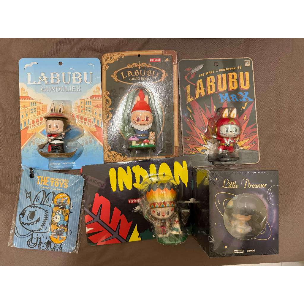 盒玩 Labubu Dimoo 出清 退坑 吊卡 中壢 24小時內寄出！現貨 | 蝦皮購物