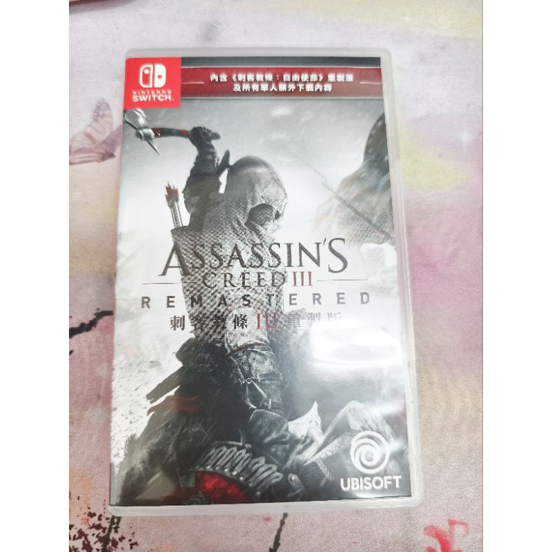Switch 刺客教條3 中文版 Assassin's Creed III 刺客信條3重製版 公司貨 二手 | 蝦皮購物
