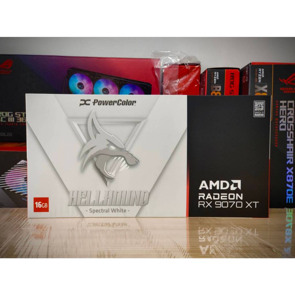 【MJ 3C】撼訊 Powercolor RX 9070XT 16G White | 蝦皮購物