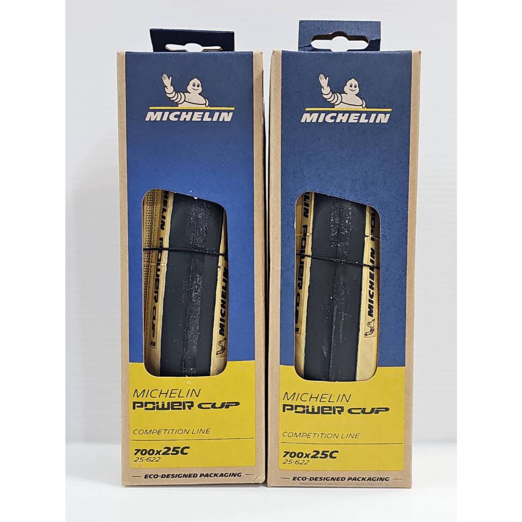 米其林 MICHELIN POWER CUP 700*25C 28C OPEN 外胎 公路車外胎 開口胎 奶油色 黑色 | 蝦皮購物