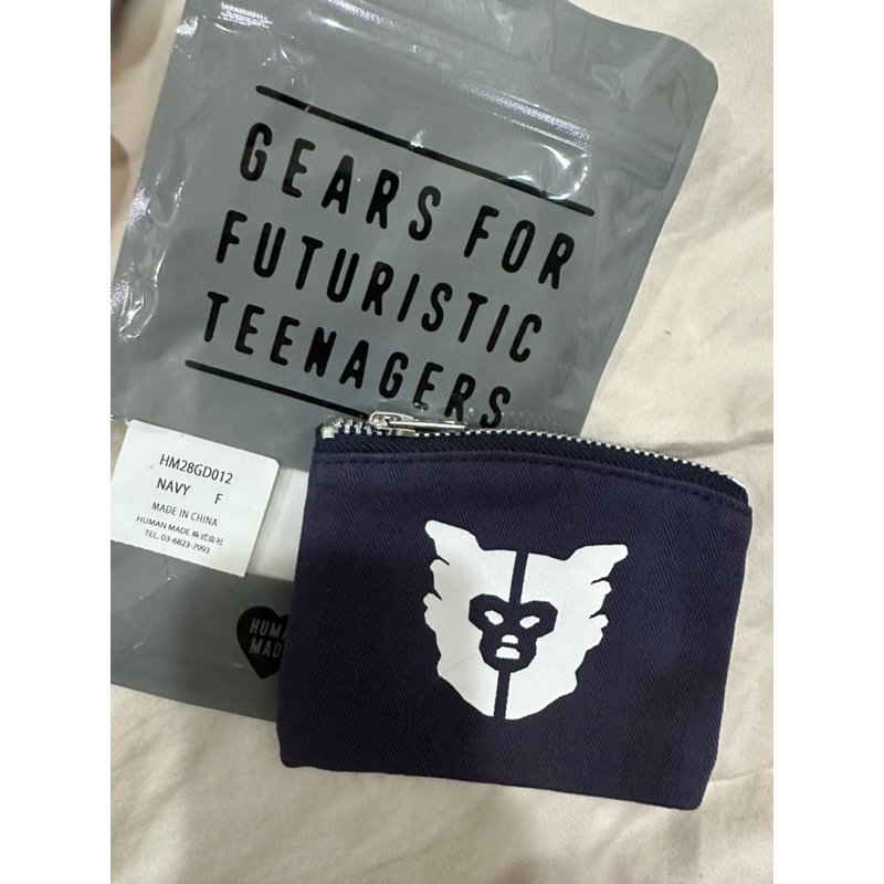 Human Made Bank Pouch 日本購回 現貨 銀行包 零錢包 海軍藍 | 蝦皮購物