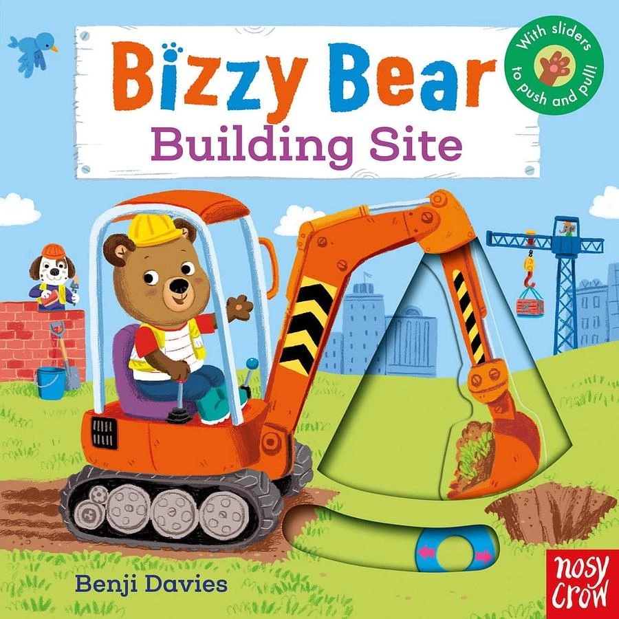 現貨全新 Bizzy Bear: Building Site硬頁遊戲書附音檔QRCode | 蝦皮購物