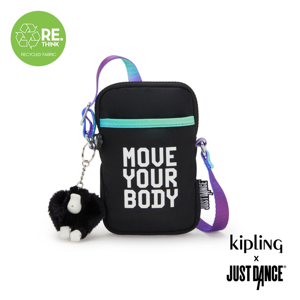 KIPLING X JUST DANCE 舞夜黑可愛長方形小包-TALLY | 蝦皮購物