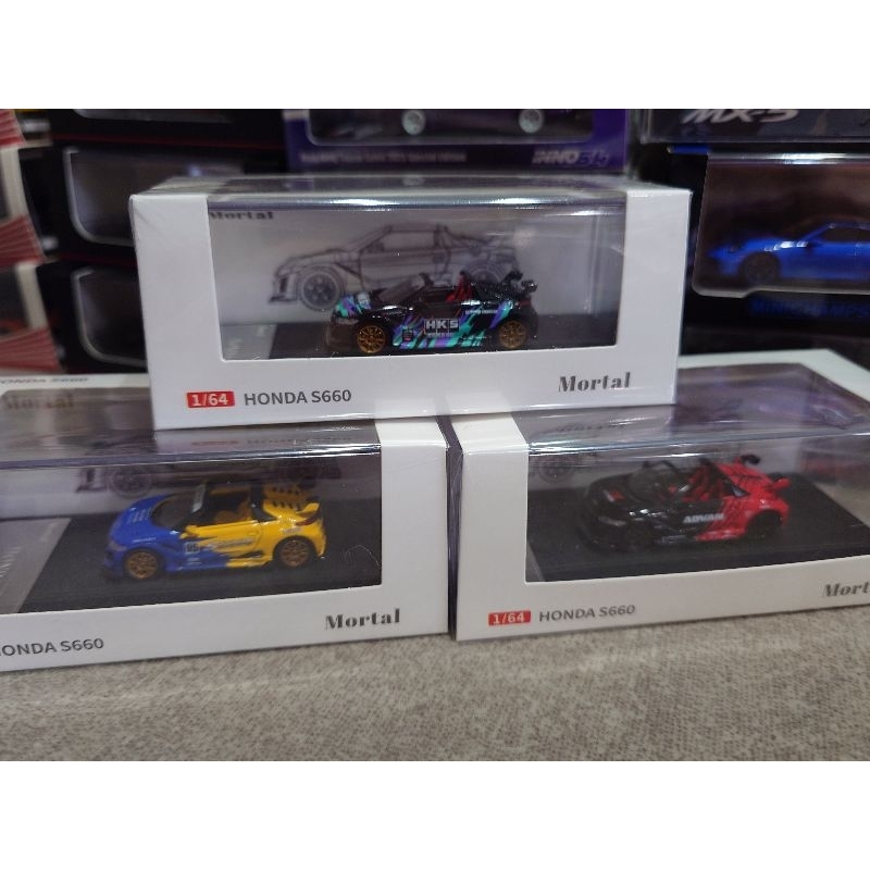1/64 Mortal Honda S660 HKS SPOON ADVAN | 蝦皮購物