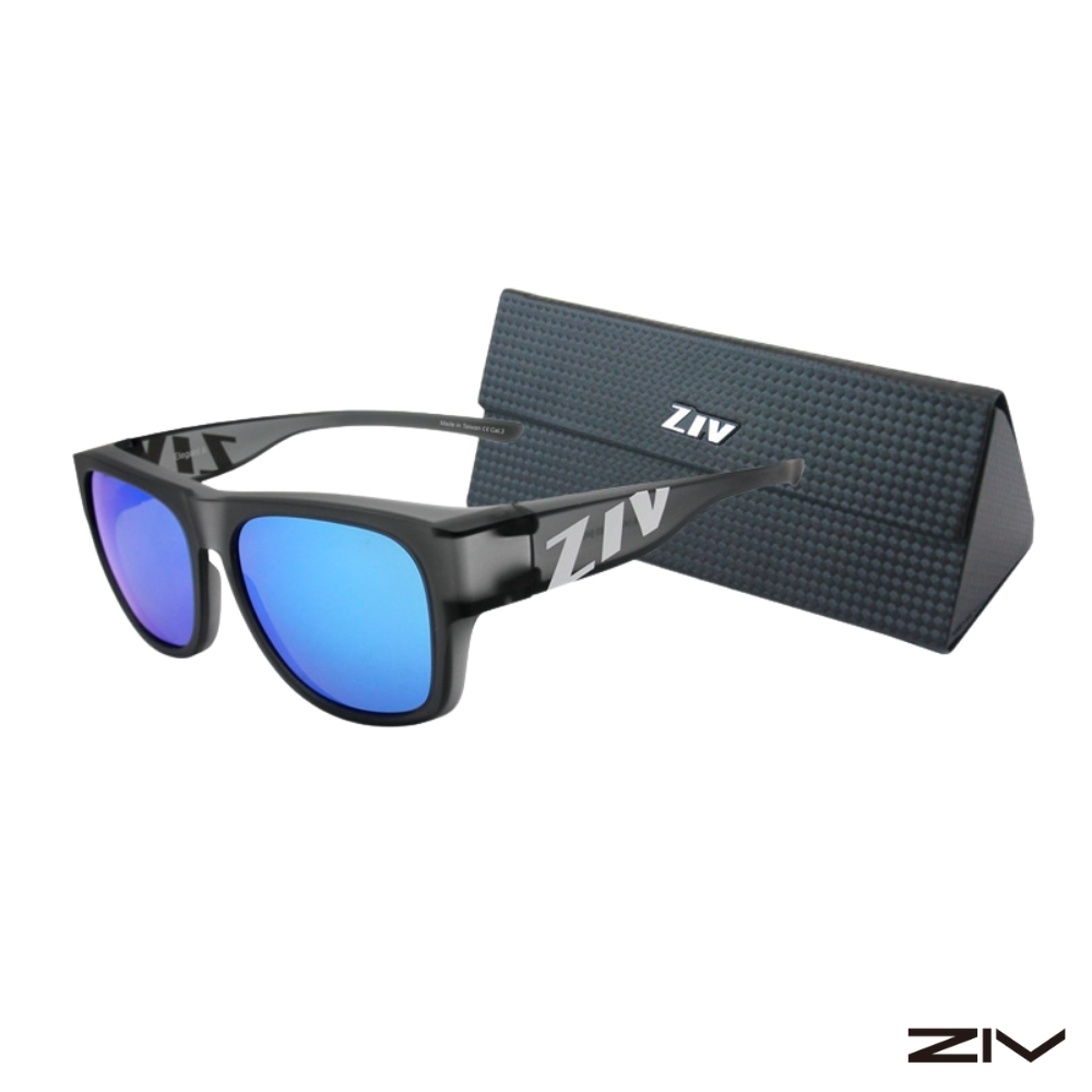 ZIV ELEGANT II 外掛偏光太陽眼鏡 霧透明灰方圓框 108-S103040 | 台灣公司貨 | 蝦皮購物