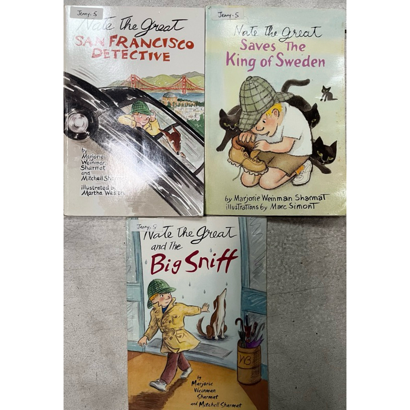 英文繪本 Nate the Great and the Big Sniff..等3本合售60元 | 蝦皮購物