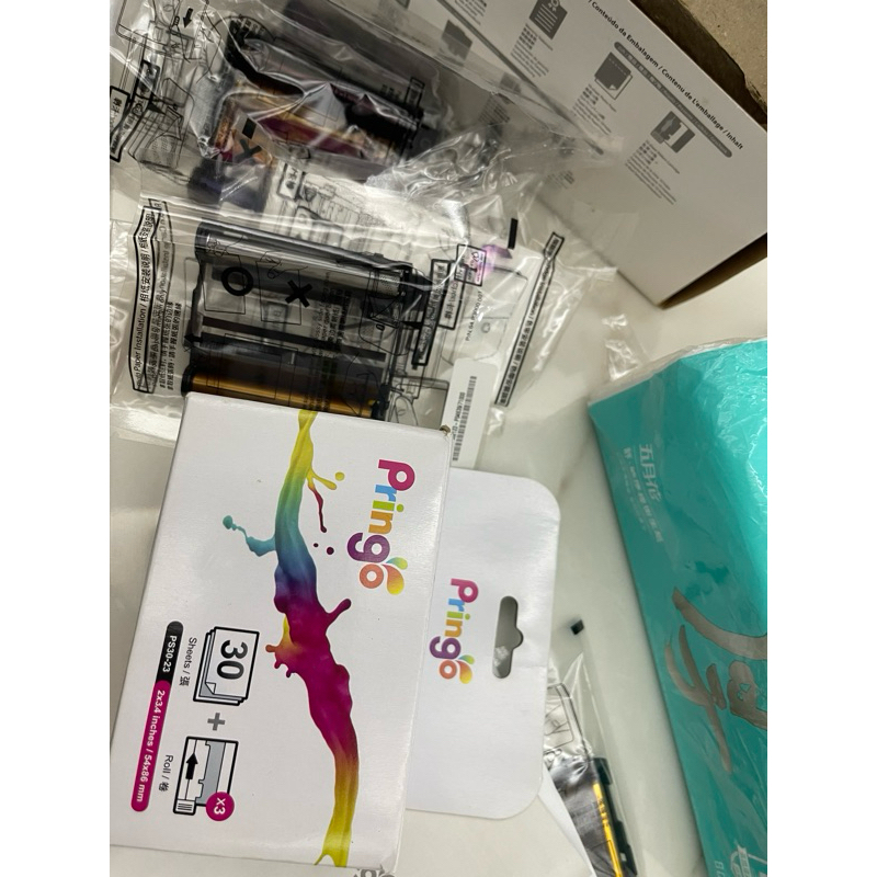 Pringo 第一代 55張+5色帶 相紙 P231 | 蝦皮購物