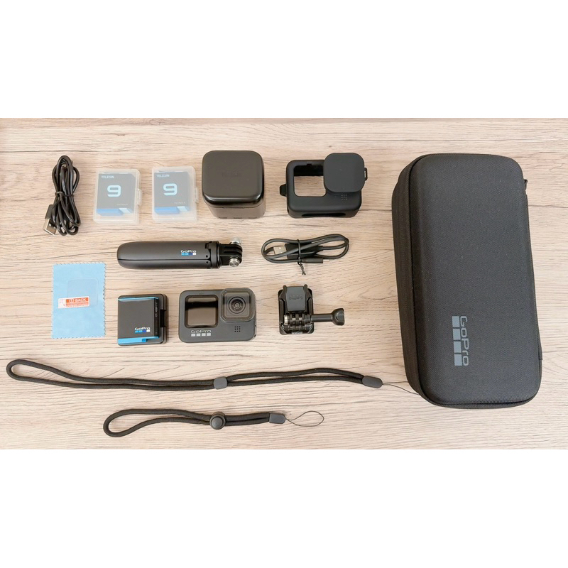 含完整腳架配件 Gopro Hero 9 Black 運動攝影機 CHDHX-901-RW | 蝦皮購物
