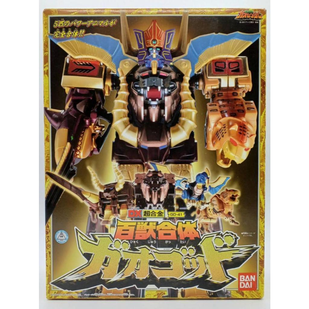 八田元氣小棧:日版新品 BANDAI 百獸戰隊 合金DX GD-41百獸合體牙吠神+ GD-21+大紅獅+藍象 | 蝦皮購物