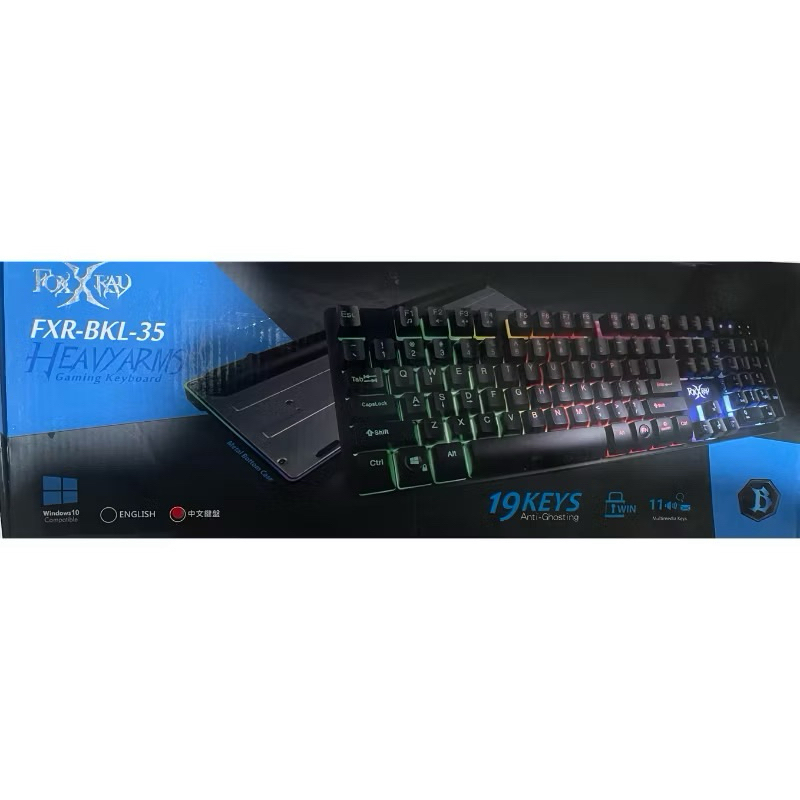 【二手】（缺一個鍵）FOXXRAY FXR-BKL-72 鋼毅戰狐 電競鍵盤 有線鍵盤 遊戲鍵盤 光華商場 公司貨 | 蝦皮購物