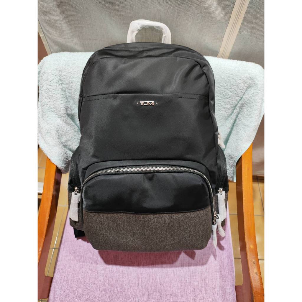 全新 TUMI Meggie Backpack 中性 尼龍後背包 136392-7438 Voyageur | 蝦皮購物