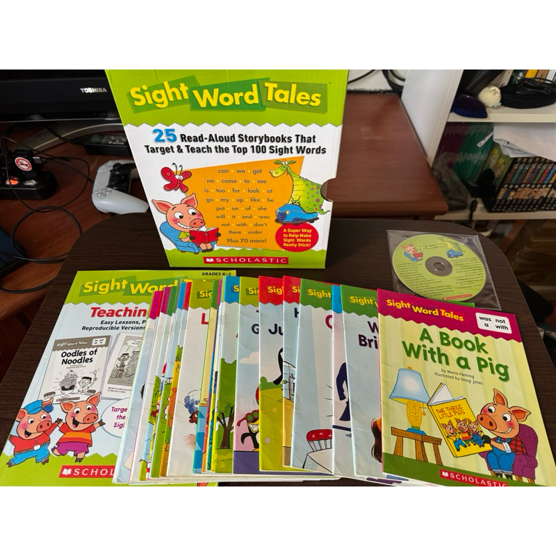 二手英文書，Scholastic Sight Word Tales Box Set學樂出版 | 蝦皮購物