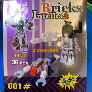 二手 Bricks Intellect（ 1號 36個積木） 人偶及武器積木 | 蝦皮購物