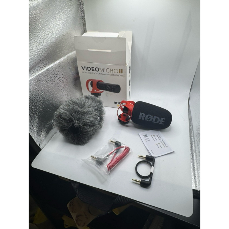 現貨 RODE VideoMic Micro II 單眼相機 微單眼 指向性麥克風 GH5 A7 M6 | 蝦皮購物